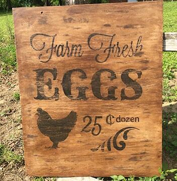 DIY Vintage Farm Sign • The Farmstead Chick | Kristi Barnes